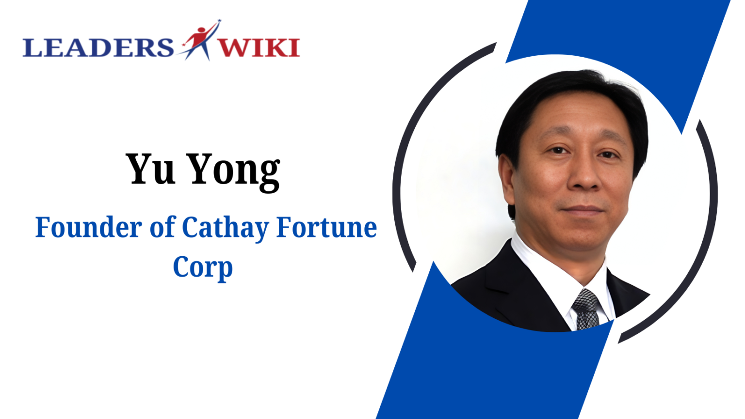 Yu Yong - Leading China's Global Investment Frontier - Leaders Wiki